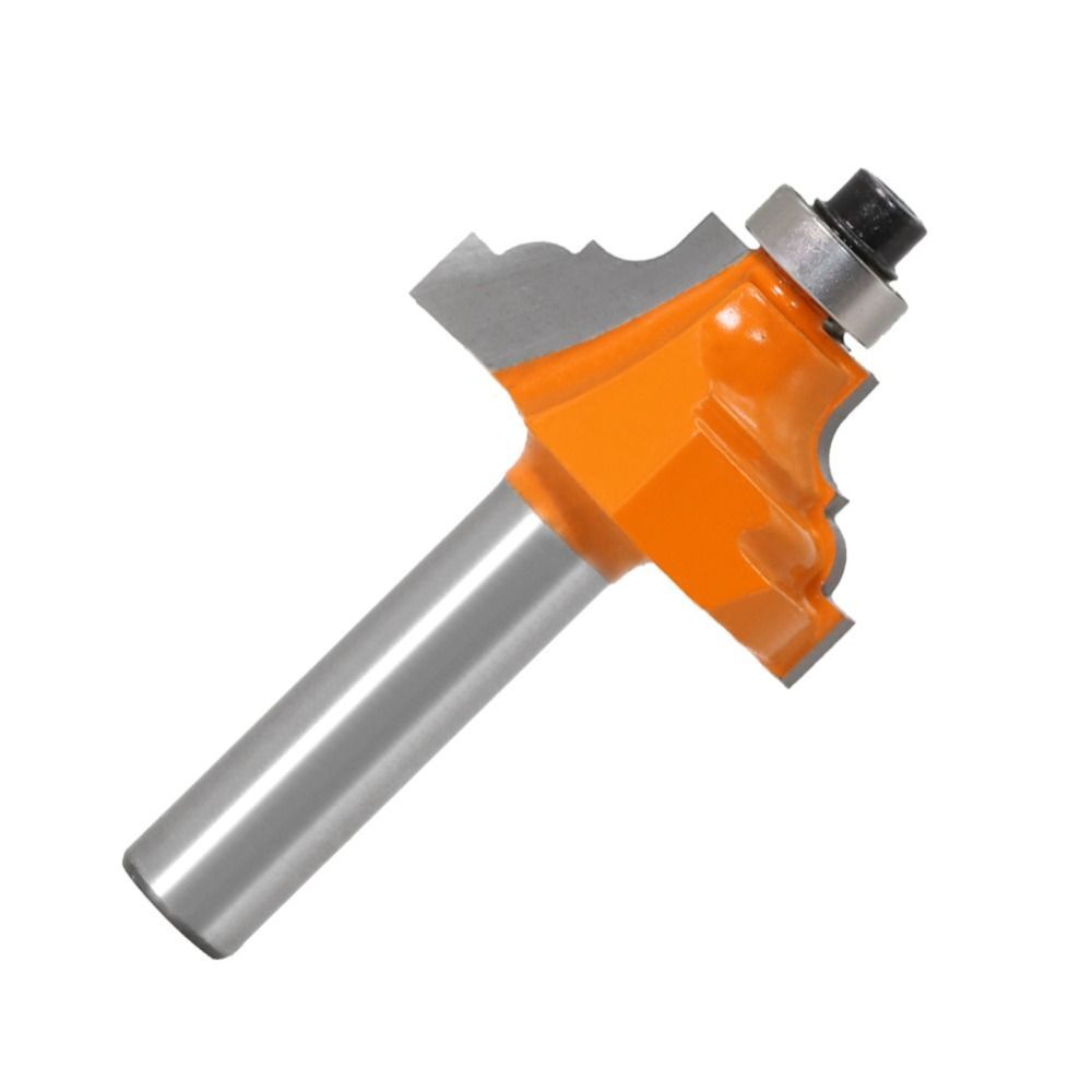 8MM Shank Milling Cutter Carbide Trimming Machine New Trim Corner Round ...