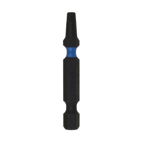 Qty 2 Square Power Bit SQ1 x 50mm Impact Driver TXDIPSQS10050 Hobson ...