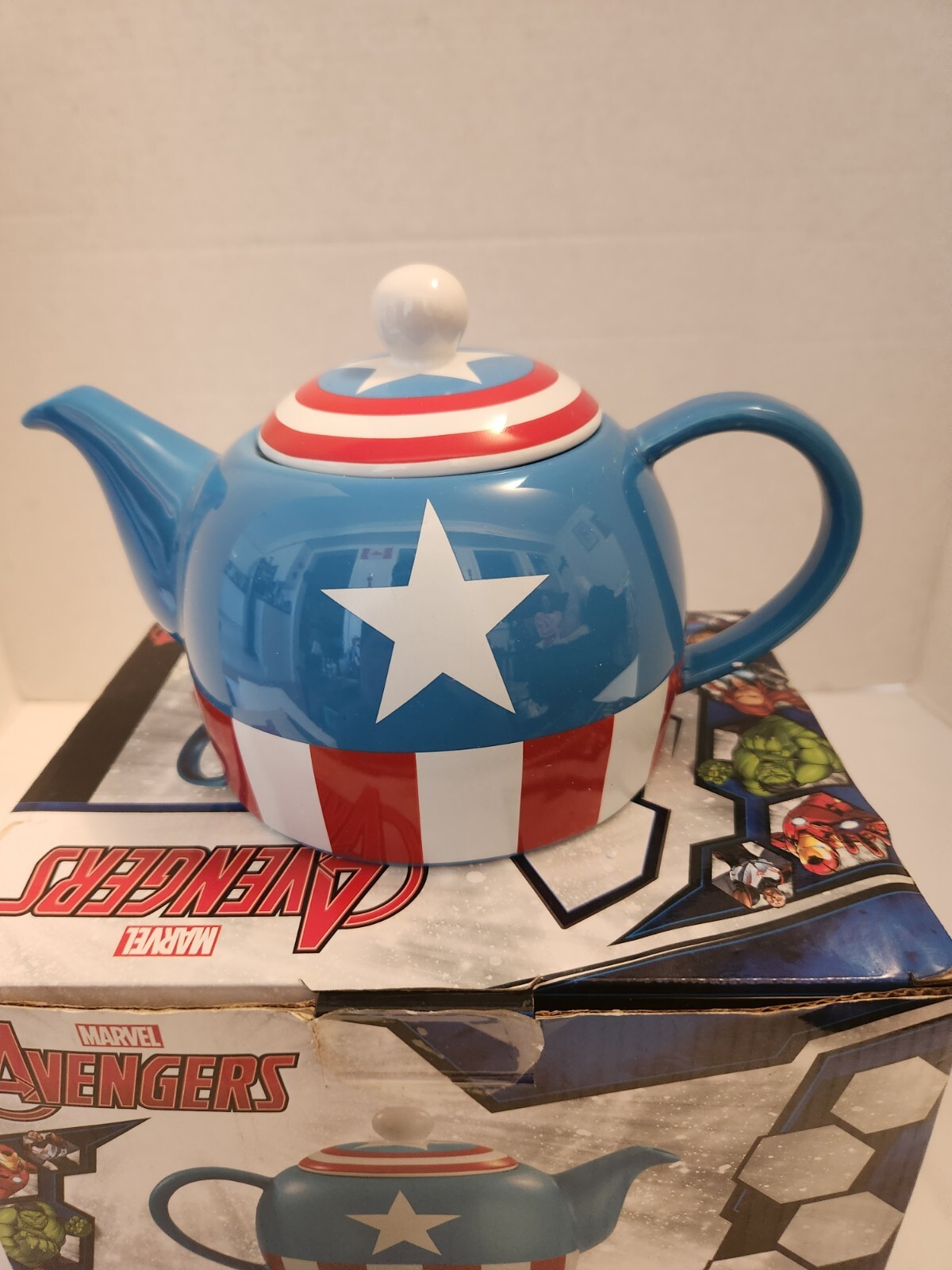 Marvel Avenger's "Captain America" Teapot for sale online | eBay