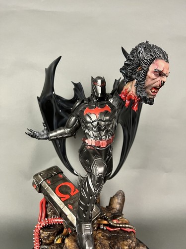Fan Art Custom Hellbat Armor Batman 1/4th Scale Statue /30 *Read ...