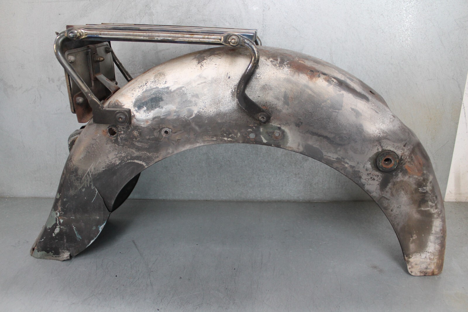 Harley Davidson 1960-84 Panhead Shovelhead Rear Fender FLH 80ci Crack ...