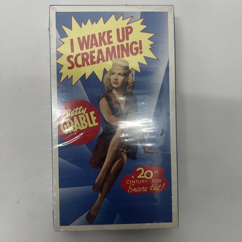 I WAKE UP SCREAMING VHS VCR Tape Betty Grable Movie 82 Minute B&W From ...