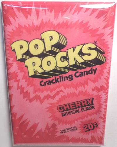 Pop Rocks Cherry Vintage Candy Box 2"x3" Fridge or Locker MAGNET ...