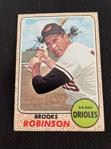 BROOKS ROBINSON 1968 TOPPS BALTIMORE ORIOLES LEGEND BASEBALL CARD | eBay