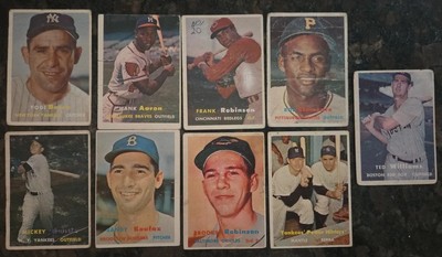 1957 Topps Complete Baseball Set 407/407 Vg Average | eBay
