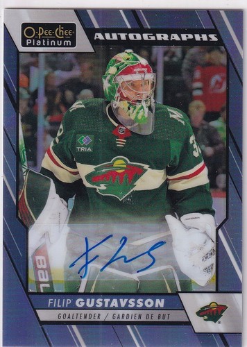 23/24 OPC PLATINUM FILIP GUSTAVSSON AUTOGRAPH AUTO | eBay