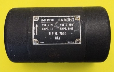 DM-32-A? Command Set Aircraft Radio Receiver Dynamotor WWII ARC-5 SCR ...