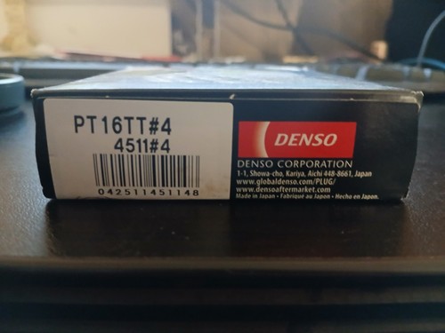 Set Of 4 Denso (4511) PT16TT Platinum Spark Plugs. FREE SHIPPING | eBay