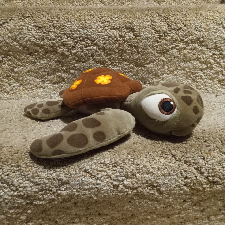 Rare Disney Store Finding Nemo Squirt Turtle Plush 14” | eBay