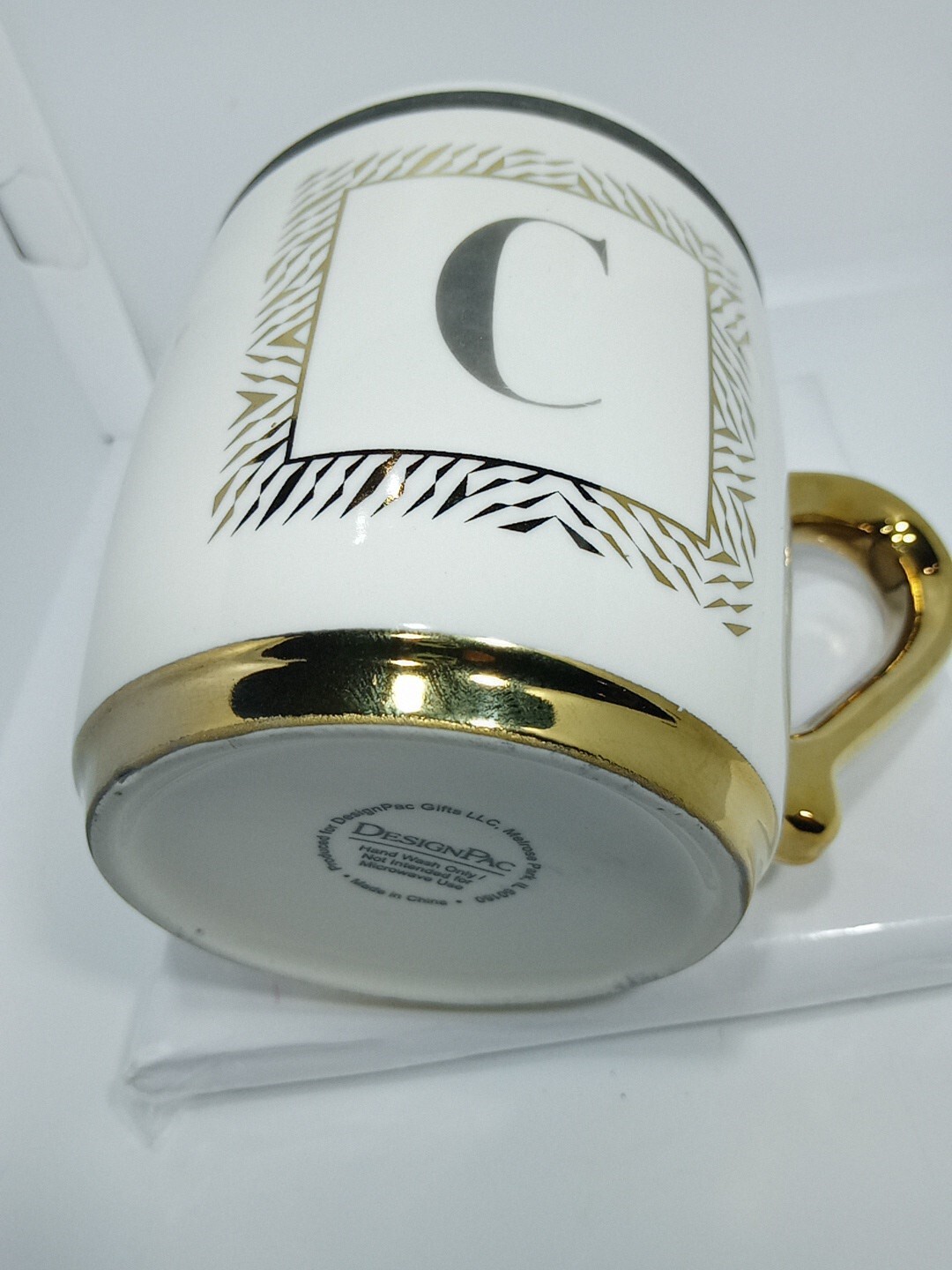 LETTER "C" COFFEE MUG. MONOGRAM "C" MUG. C Deco Mug. B304 | eBay