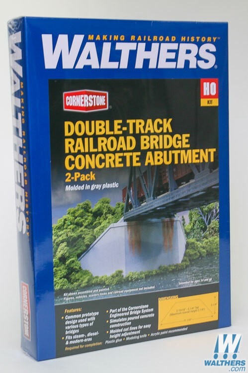Ho Train Track Bridge 2 Walthers Cornerstone HO 933 4510 Modernized