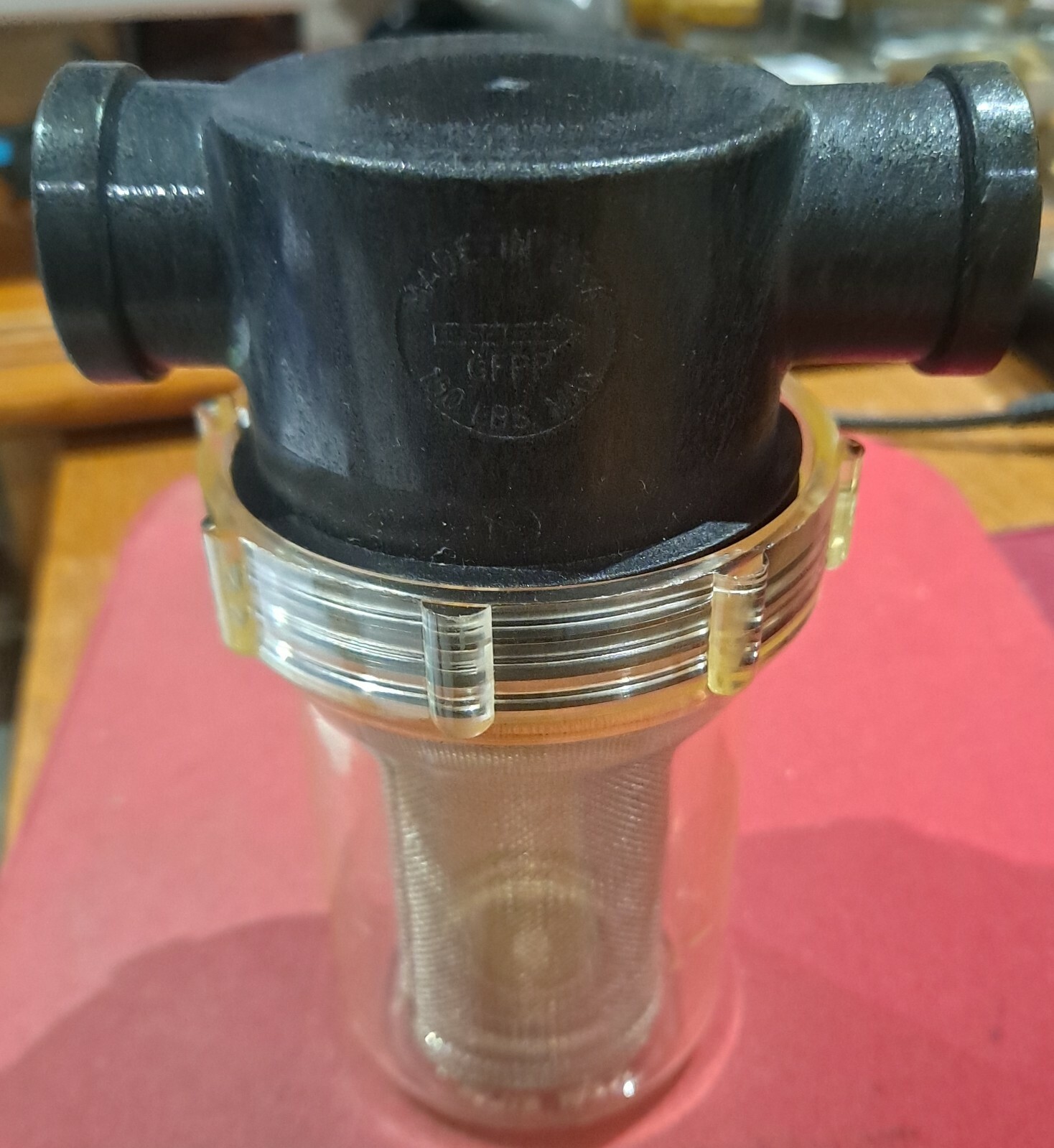 North American Plastics 10503 Black / Clear 1/2 Inch Boat Strainer | eBay