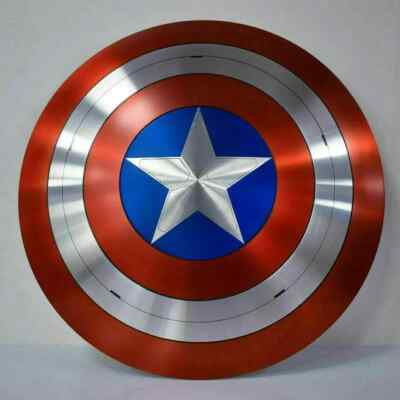 24'' Captain America Shield Prop Handmade Replica , First Avenger Metal ...
