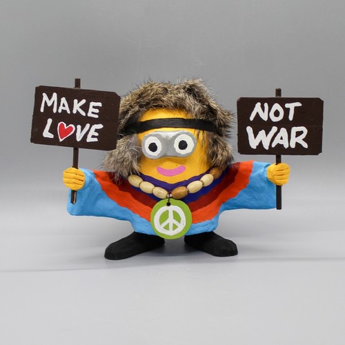 NAVAJO FOLK ART - HIPPIE MINION by VIRGIL WOOD - NATIVE AMERICAN | eBay