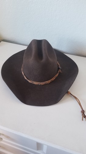 Cowboy Hat – Double S Hat Collection / Adult Size 7 / Dallas / Felt | eBay