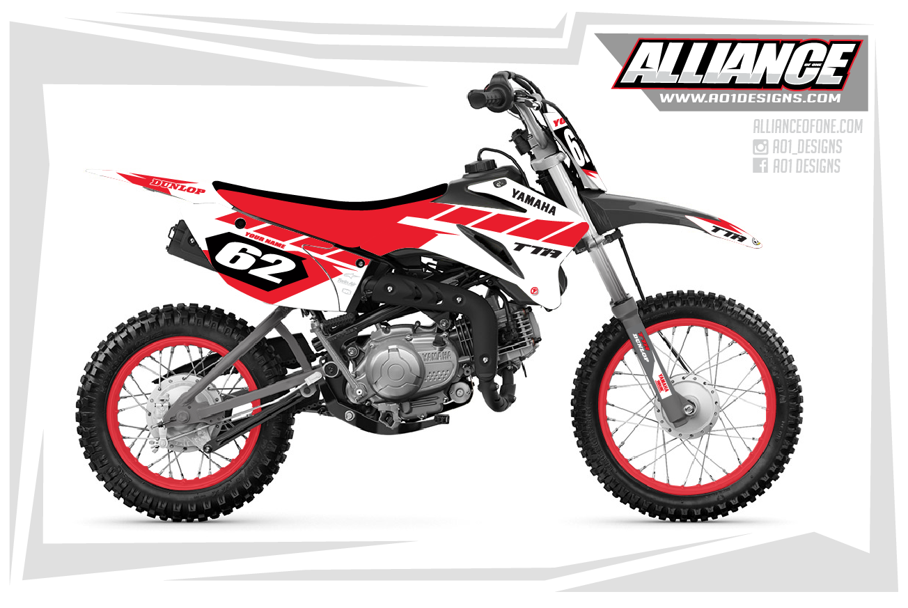 2008-2022 TTR 110 GRAPHICS YAMAHA TTR110 2019 2018 2017 2016 2015 2014 ...
