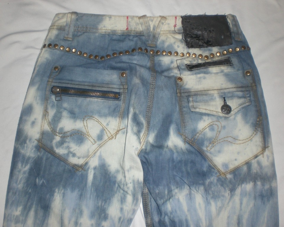 The Lab of Denim Jeans SAMPLE Mens 32W x 33L Acid Wash West Coast Many ...