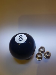 Eight 8 pool ball gear knob shift stick universal | eBay