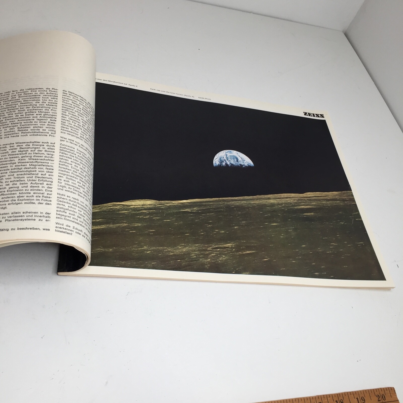 Zeiss Space Exploration Photography Book 1970 West Germany - German and ...