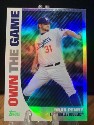 2008 Topps Own the Game Los Angeles Dodgers Baseball Card #OTG24 Brad ...