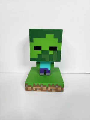 Minecraft 5" Zombie Night Light 3D Character Figure Icons Paladone | eBay