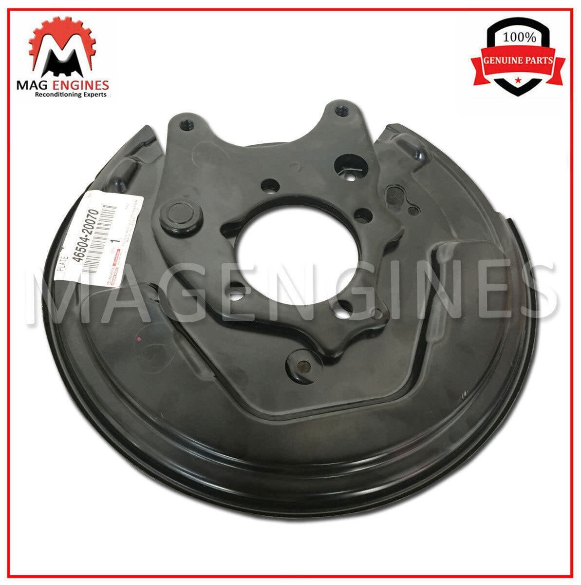 46503-20070 46504-20070 GENUINE OEM PARKING BRAKE PLATE ASSY, RH & LH ...