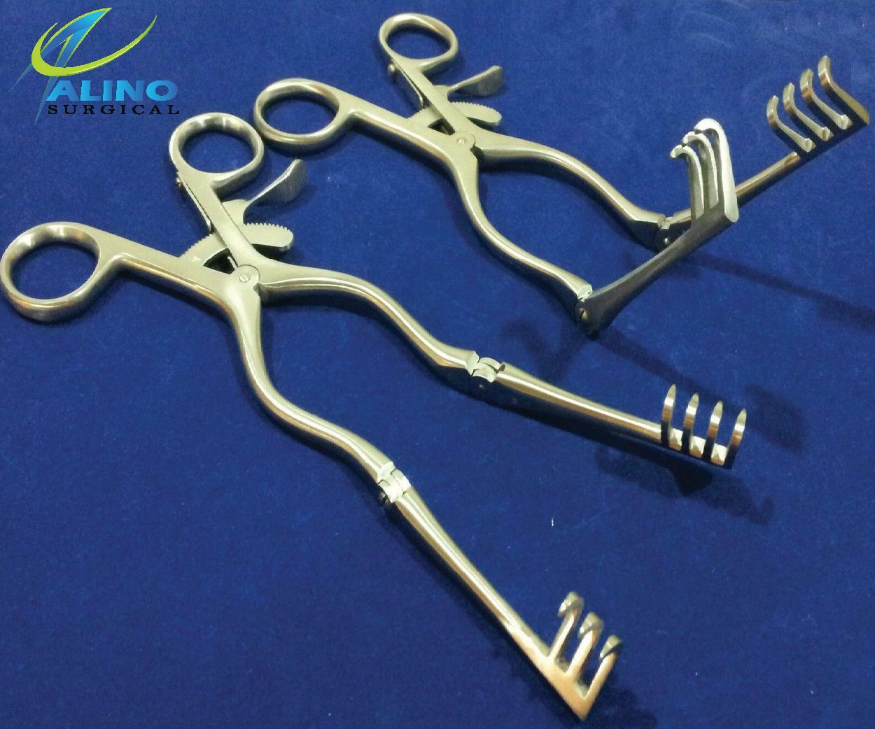 SET OF 2 O.R GRADE BECKMAN WEITLANER RETRACTOR 8" SHARP+BLUNT 4X3 ...