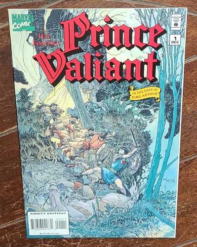 Prince Valiant #1 by Charles Vess, (1994, Marvel): Michael Kaluta Cover ...
