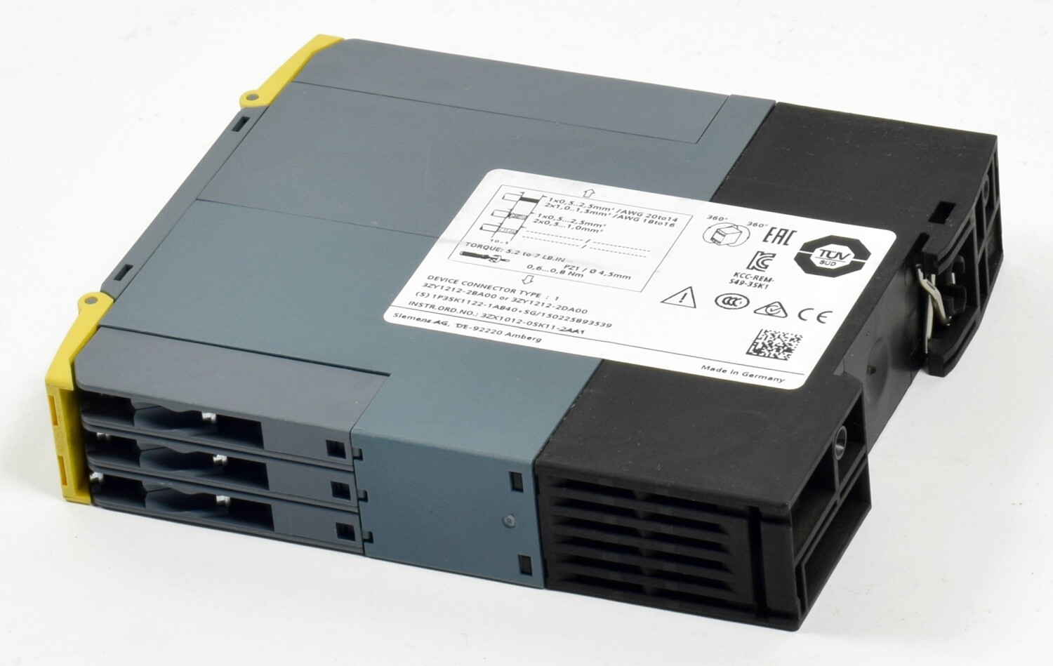 Siemens Sirius Sicherheitsschaltgerät,3SK1122-1AB40,3SK1 122-1AB40 ...