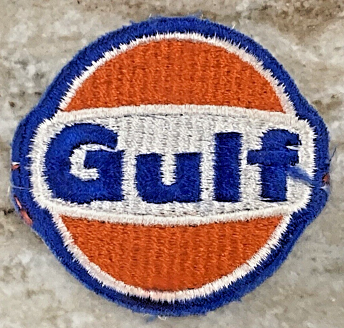 GULF Gas Oil Patch 2 7/8" Diameter Gas Station 397 | eBay