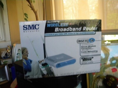SMC SMCWBR14-G2 Barricade G 2.4GHz 54Mbps Wireless Cable/DSL Broadband ...