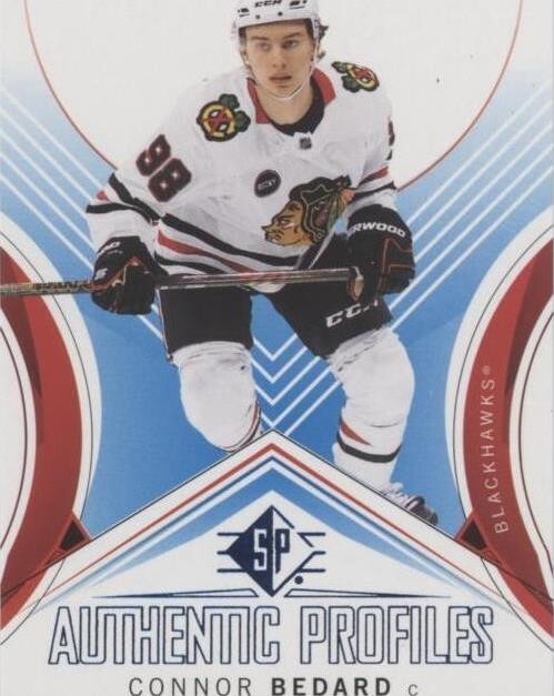 2024-25 Sp - Retail Authentic Profiles Connor Bedard #AP-8 Blue for ...