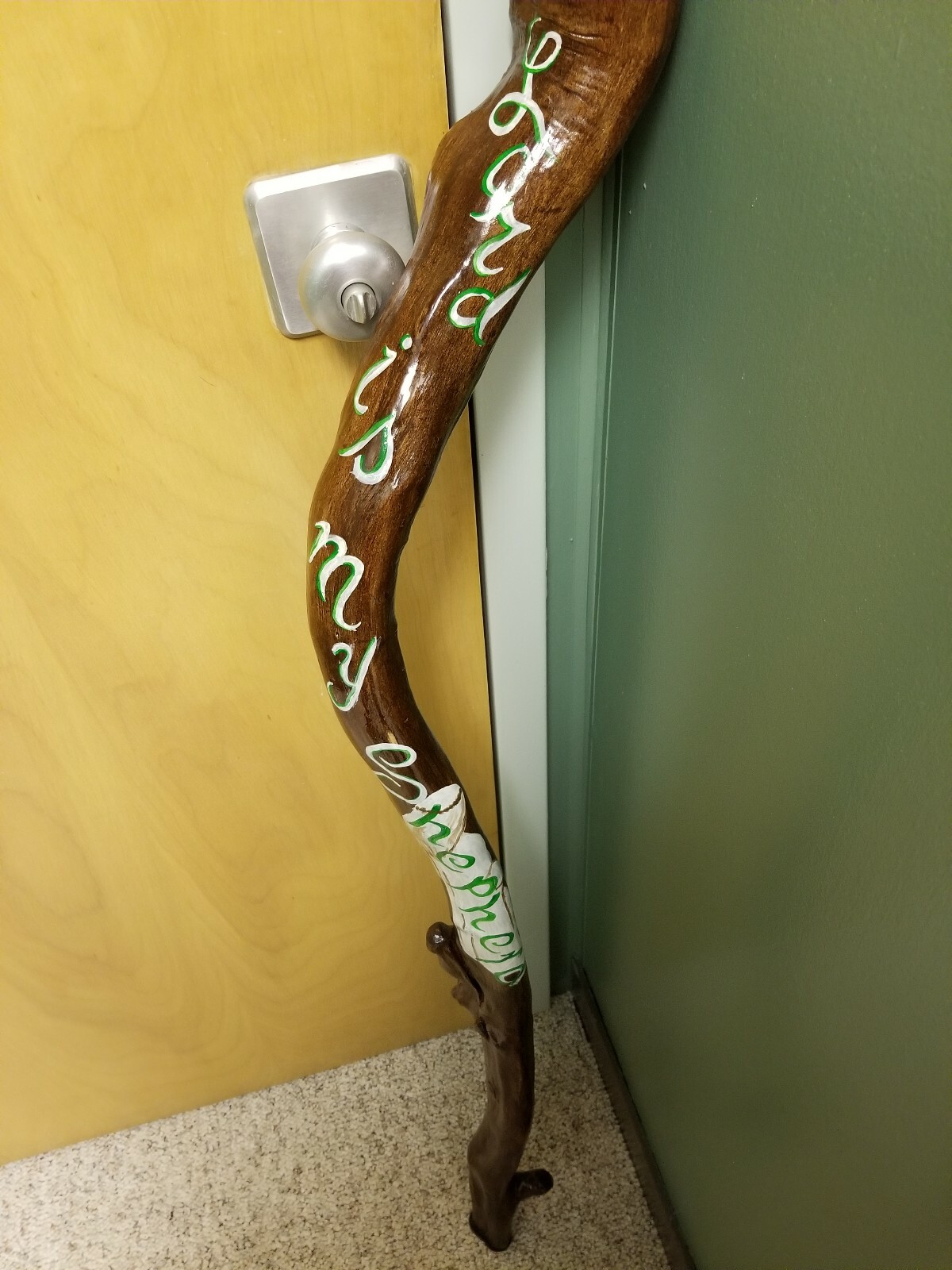 54" Root Shillelagh Celtic Walking Cane Stick with Pa… - Gem