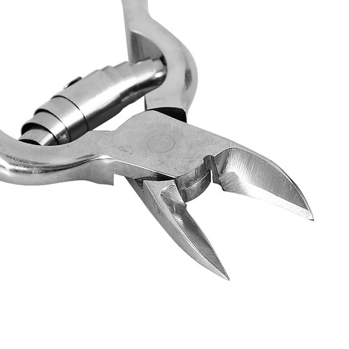 New Barrel Spring Stainless Steel Toe Finger Cuticle Nipper Manicure ...