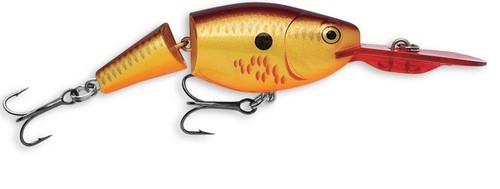 Rapala Jointed Shad Rap 07 Fishing lure, 2.75-Inch, Bleeding Copper ...