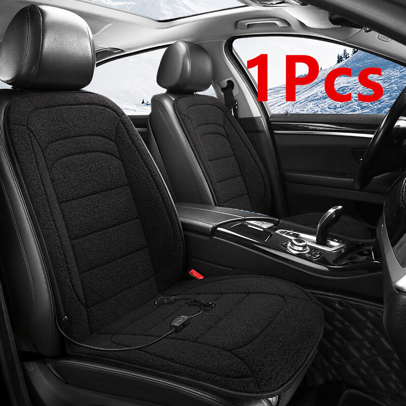Winter Heated Seat Cover Accessory Car Warmer Seat Heating Pad Cushion ...