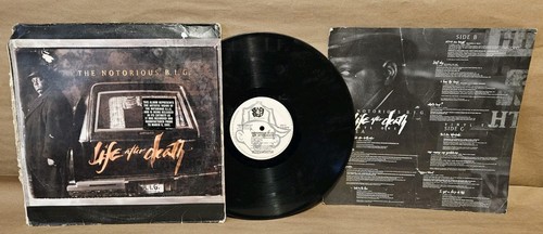 Notorious B.I.G. Biggie - Life After Death Vinyl Record - Gold Stamp ...