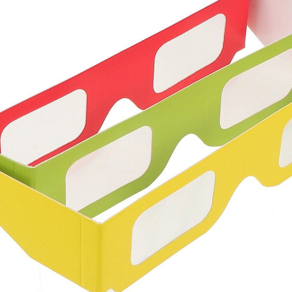 36 Pcs Light Show Diffraction Glasses 3d Paper Party Eyeglasses Prism ...