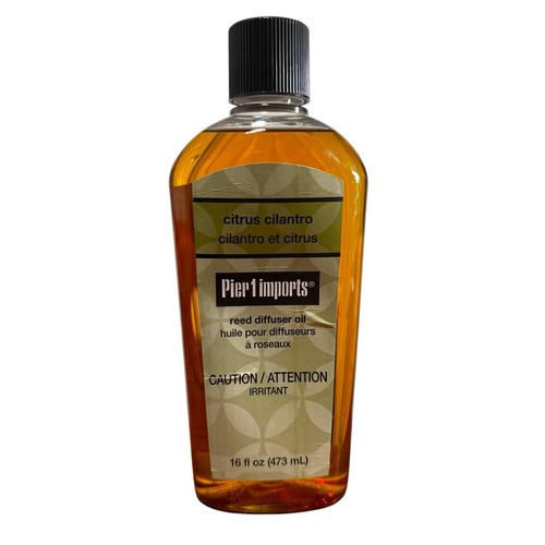 PIER 1 ONE IMPORTS Reed Diffuser CITRUS CILANTRO Oil Refill 16 oz ...