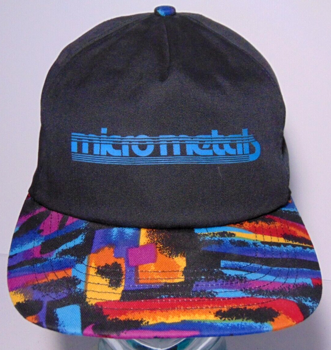 1990s Vintage Micro Metals Paint Graphic Bill FRESH P… - Gem