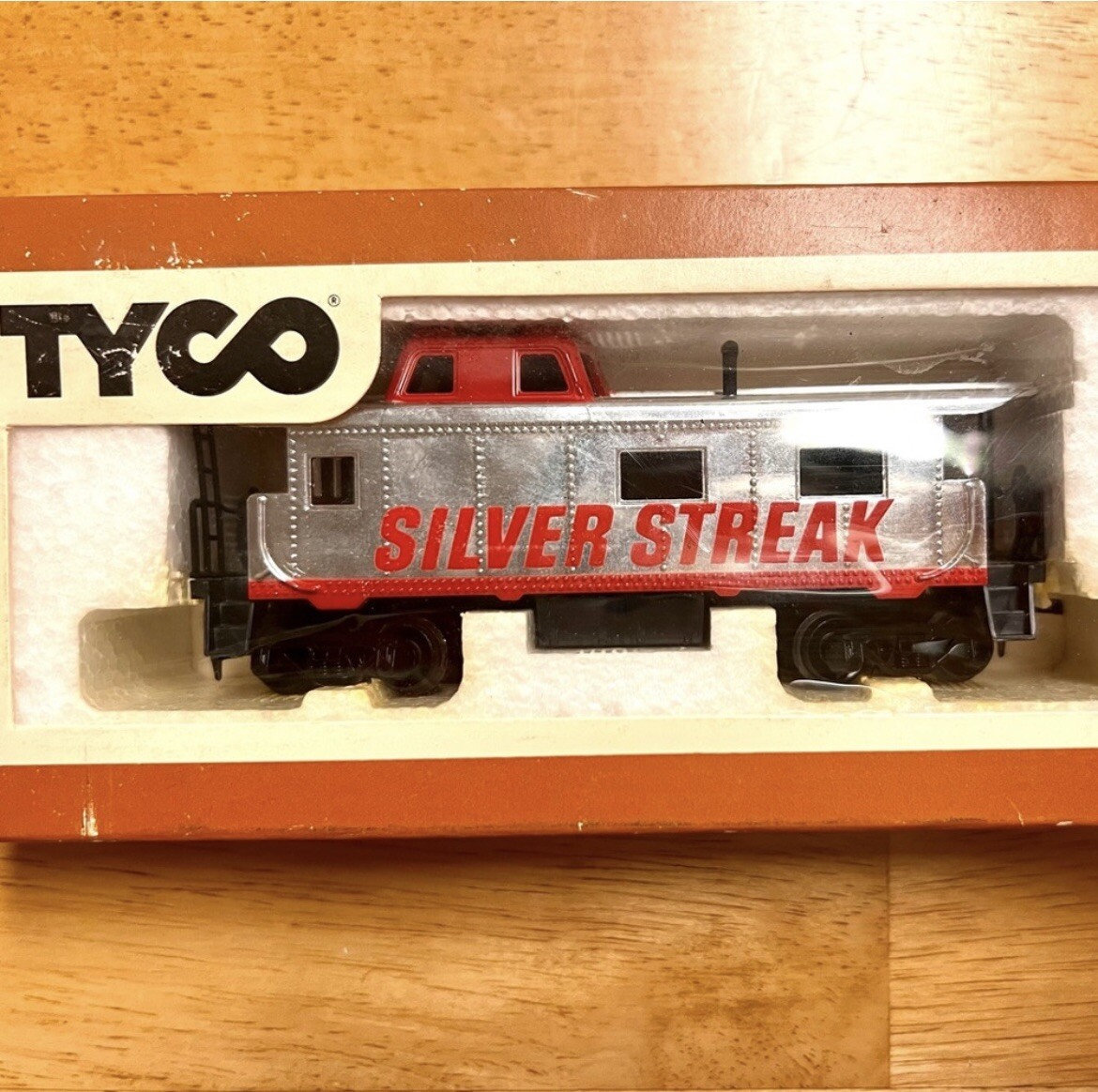TYCO HO SCALE SILVER STREAK CABOOSE 327-60 Vintage Train | eBay
