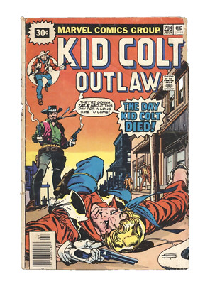 Kid Colt Outlaw #208, GD+ 2.5, 30 Cent Price Variant | eBay