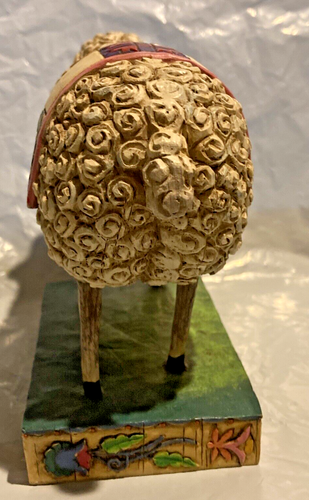 Vintage Jim Shore Sheep "Peace In The Valley" Quilt Heartwood Creek ...