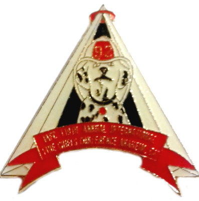 Fire Department Pins Dalmatian Fire Pin Vintage Historic 92 InterNat ...