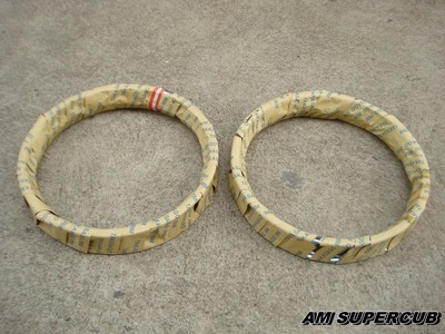 HONDA DREAM 250 305 C72 CA72 CS72 C77 CA77 CS77 FRONT + REAR TAKASAGO ...