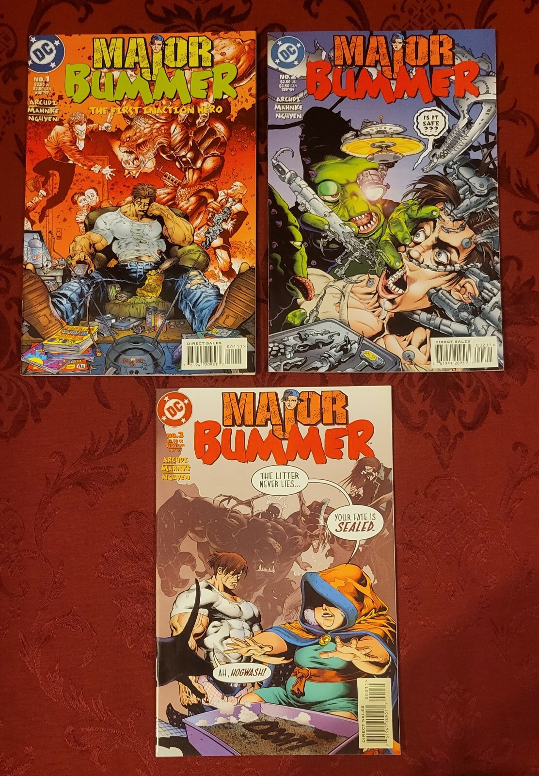 Major Bummer 1-3 Lot of 3 DC Comics 1997 | eBay