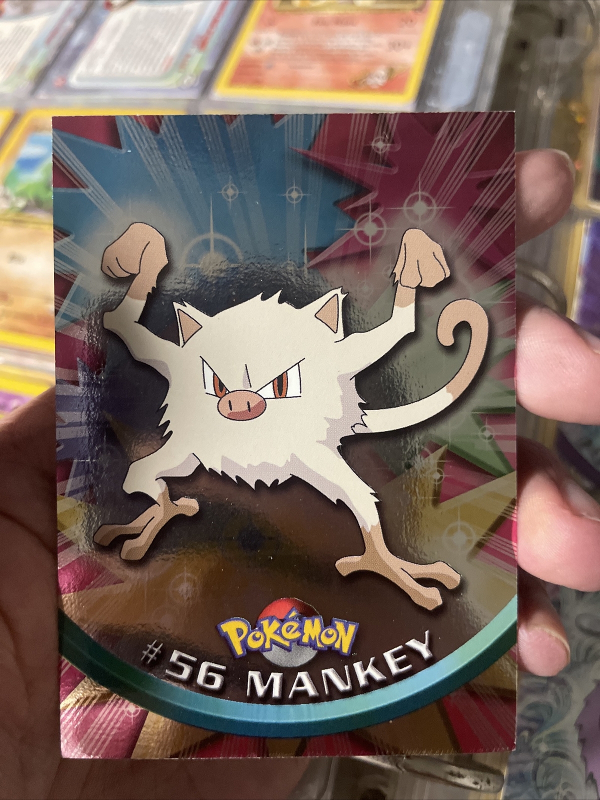 Pokemon Topps Cards Mankey | eBay