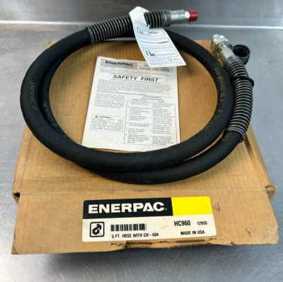 Enerpac HC960 6ft Hose with CH-604 | Hydraulic Hose | New | eBay