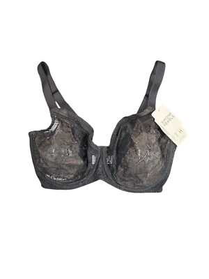 Simone Perele BLACK Comete Moulded Underwire Bra, US 32H, UK 32FF | eBay