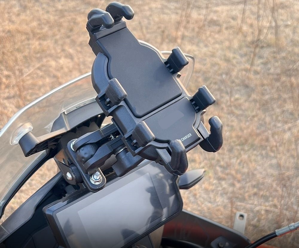 Mobile Holder With USB Charger Fit for HONDA NX 500 | eBay UK